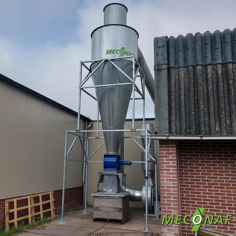 Extraction system for dust and skins – Rietveld Equipment